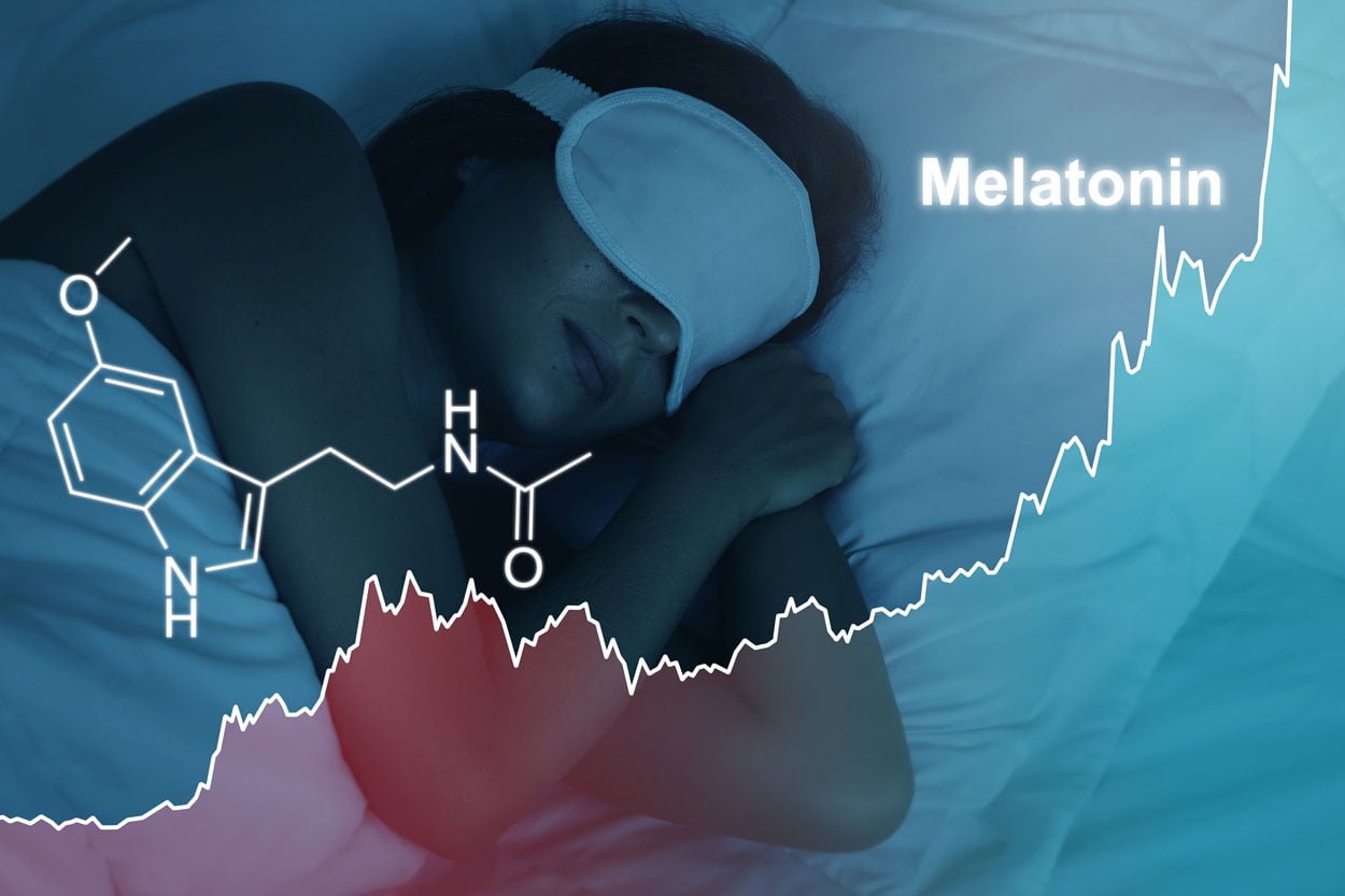 ¿Por qué tomar melatonina antes de dormir te ayudará a dormir mejor?